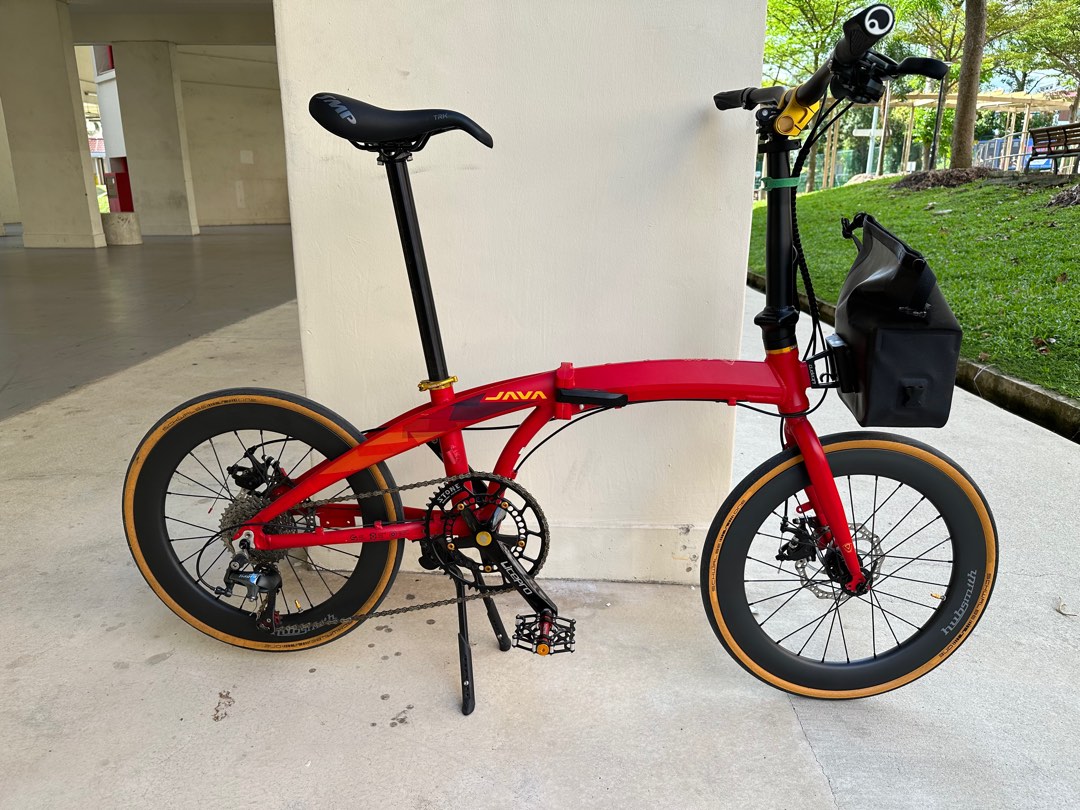 Hubsmith Carbon Java Zelo Fully Upgraded Foldable Bicycle, Sports ...