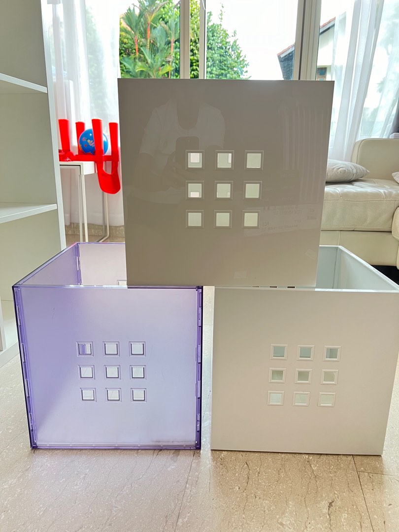 IKEA LEKMAN BOX, Furniture & Home Living, Furniture, Shelves, Cabinets ...