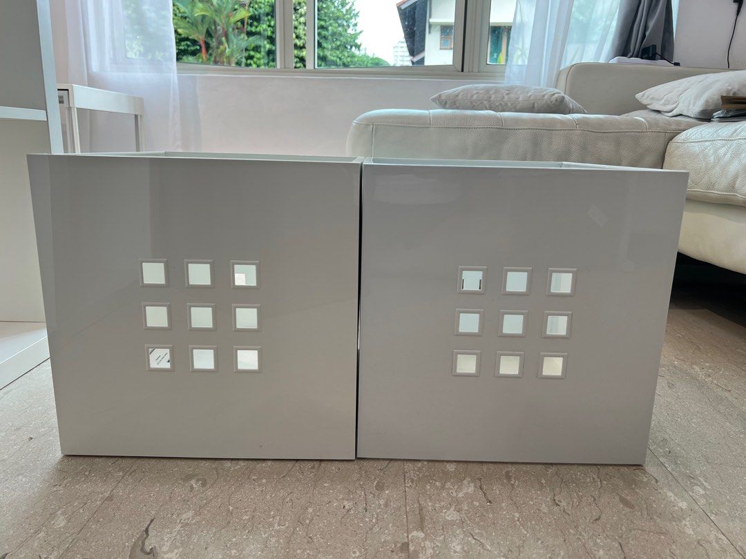 IKEA LEKMAN BOX, Furniture & Home Living, Furniture, Shelves, Cabinets ...