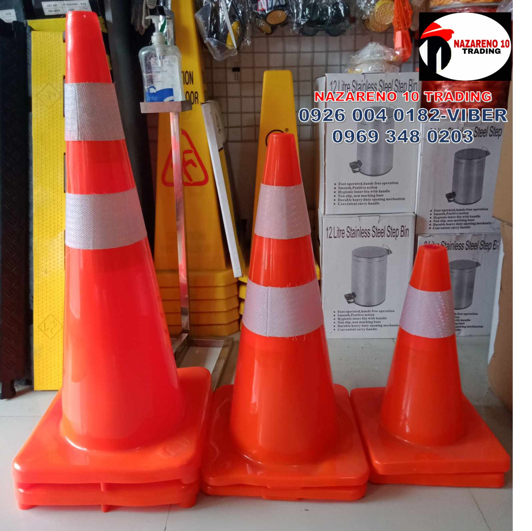 industrial traffic cone full orange rubberized, Commercial & Industrial ...