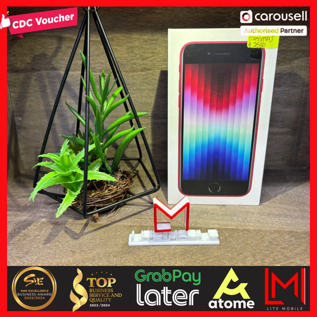 IPhone SE3 SE 3 2022 128GB Red, Mobile Phones & Gadgets, Mobile Phones, iPhone, iPhone Others on ...
