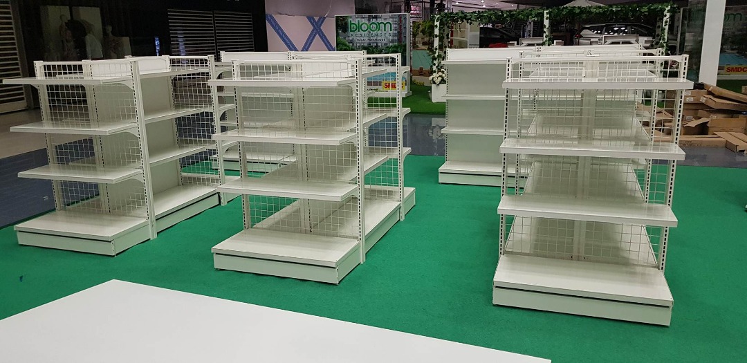 Ivory Rack - Gondola Grocery Shelving, Furniture & Home Living ...