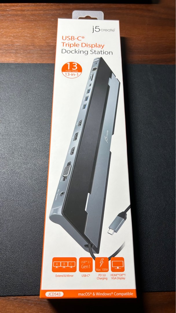 J5 Create Usb C Triple Docking Station Computers And Tech Parts And Accessories Chargers On Carousell