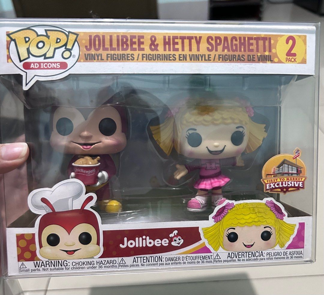 Jollibee & Hetty Spaghetti 2, Hobbies & Toys, Toys & Games on Carousell