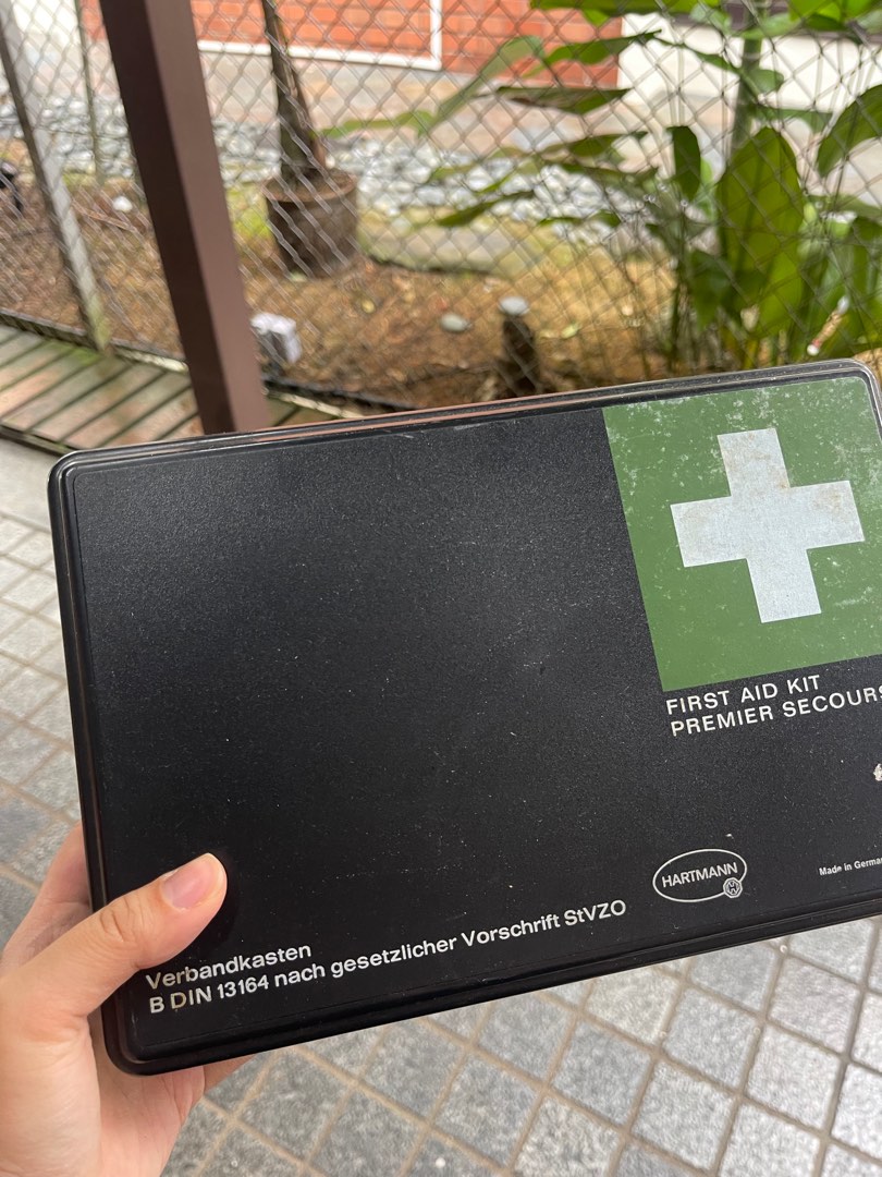 KATONG PICK UP - black small portable first aid box, Everything Else on ...