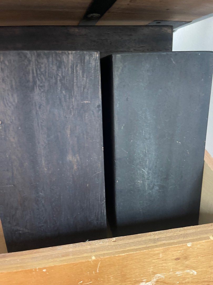 KATONG PICK UP - black solid wooden block for shop vm shelf decor ...