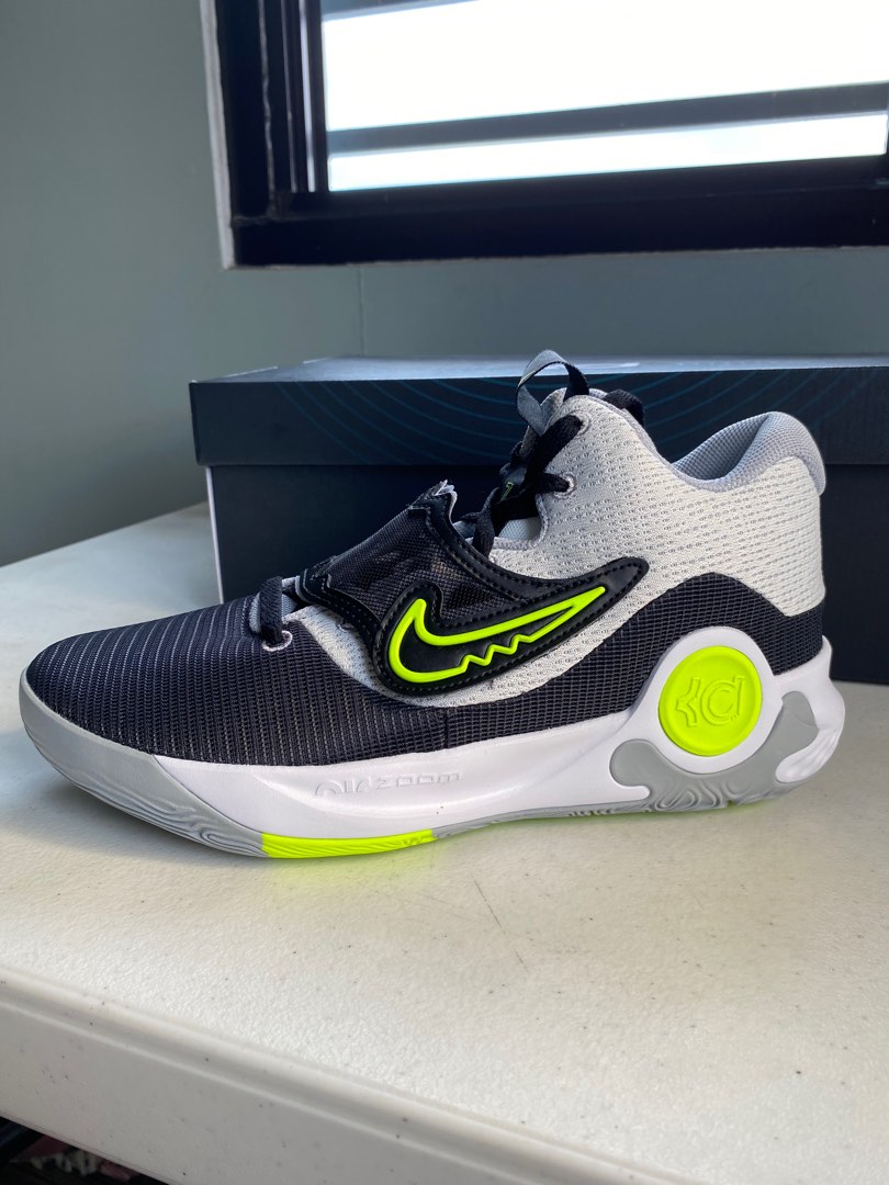 KD X TREY Black/Volt/White, Men's Fashion, Footwear, Sneakers on Carousell