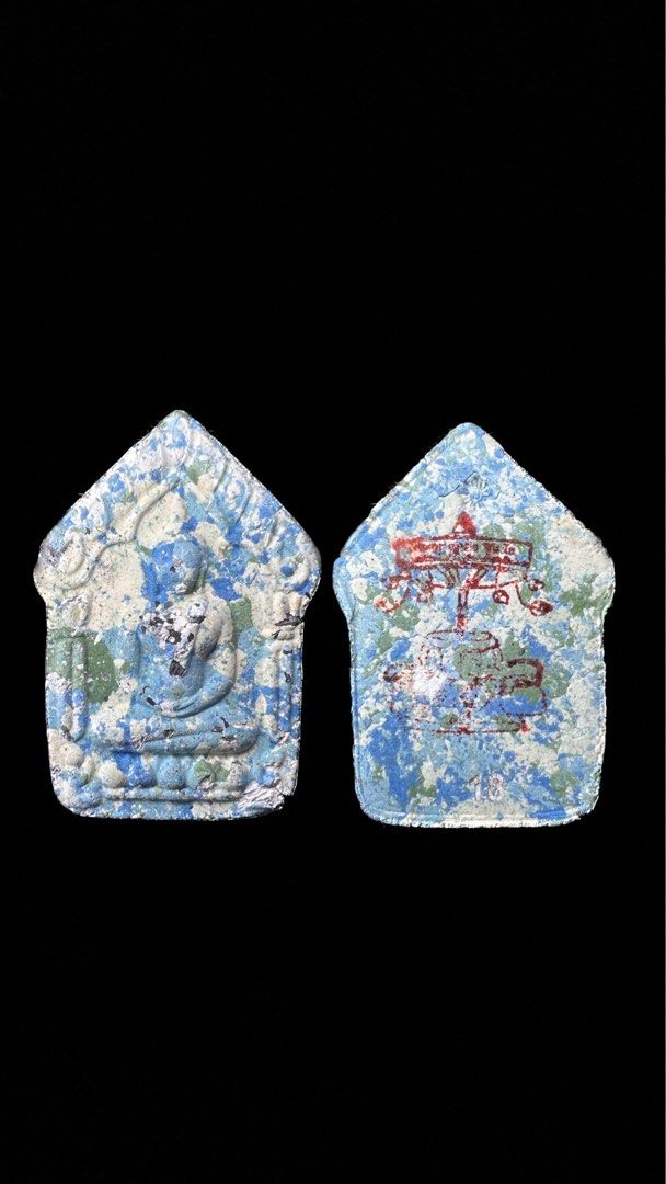 Khun Paen prai mae wan thong thai amulet, Hobbies & Toys, Memorabilia & Collectibles, Religious ...