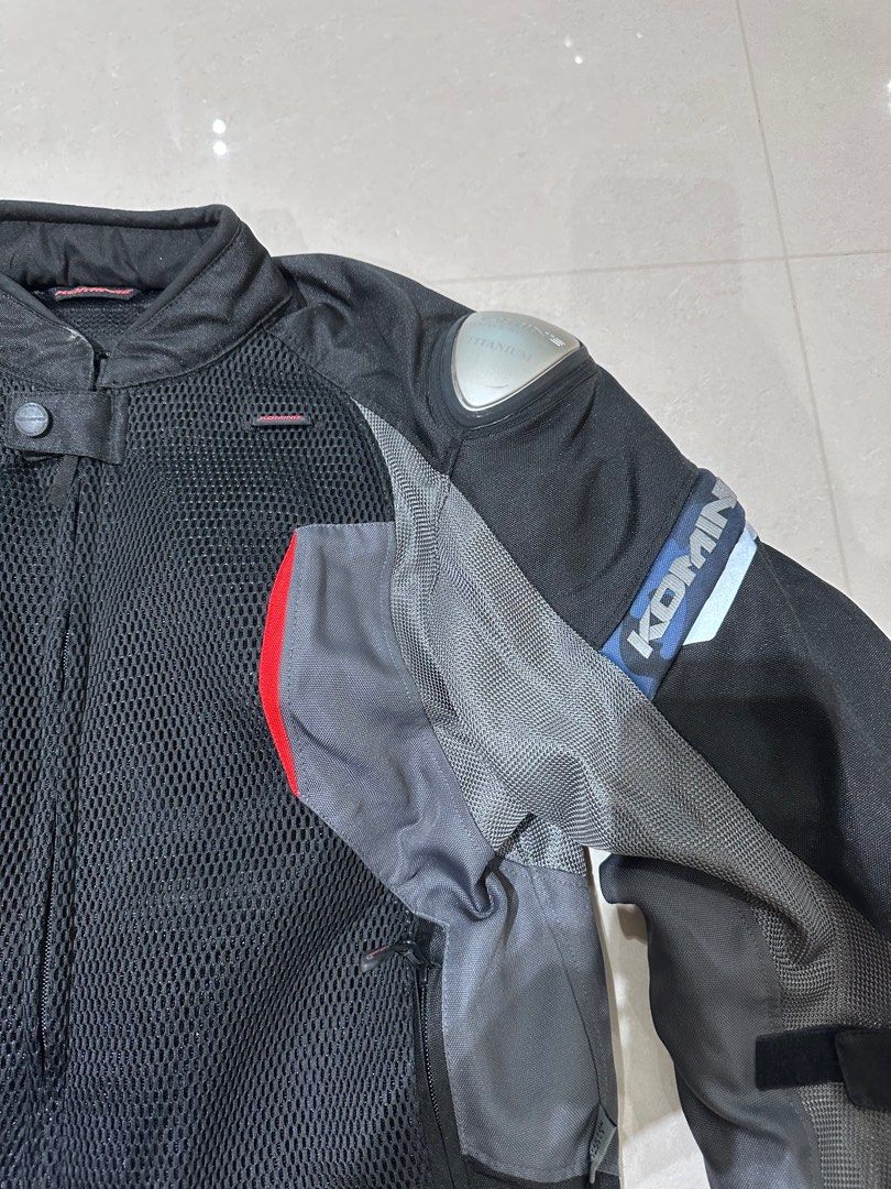 Komine Mesh riding Jacket, Motorcycles, Motorcycle Apparel on Carousell