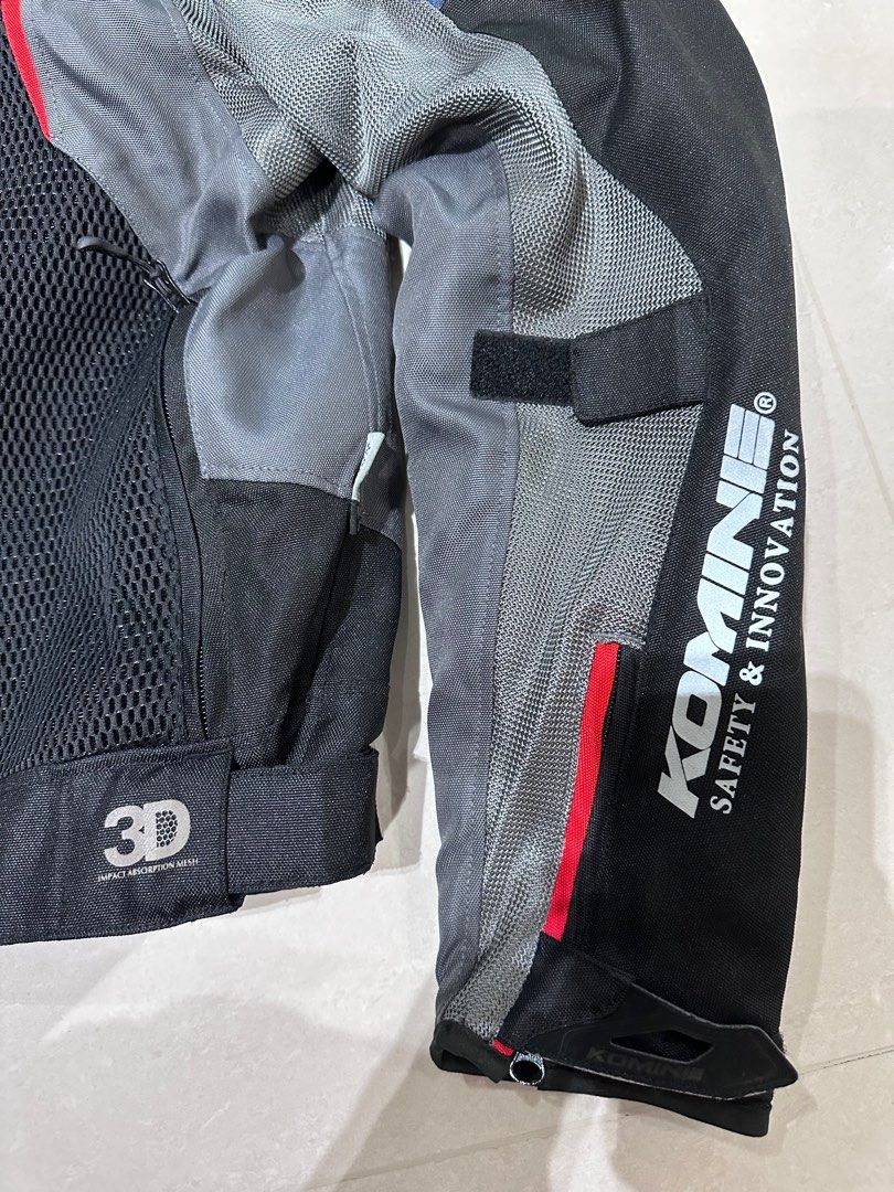 Komine Mesh riding Jacket, Motorcycles, Motorcycle Apparel on Carousell