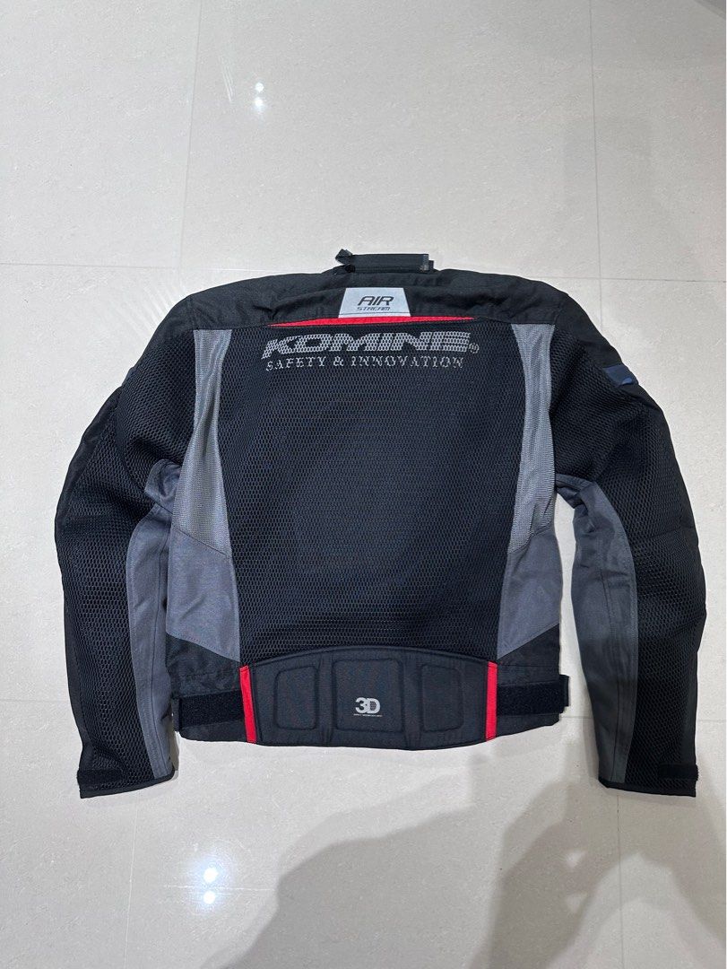 Komine Mesh riding Jacket, Motorcycles, Motorcycle Apparel on Carousell