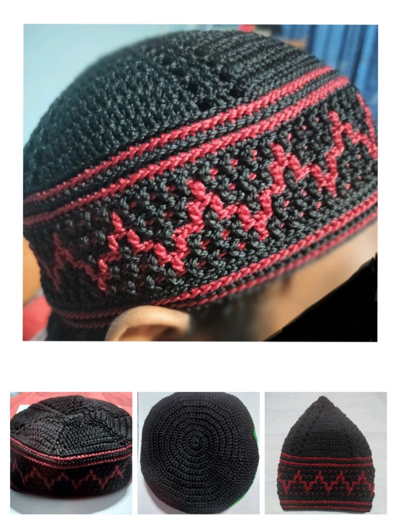 Kufiyah/Kufi/Songkok/Muslim hat, Men's Fashion, Muslim Wear ...