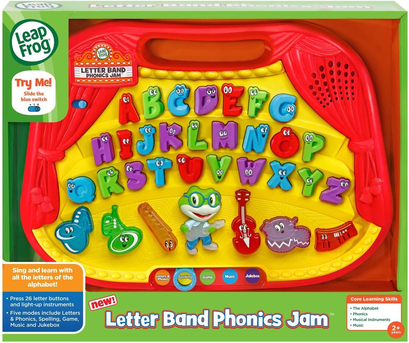 LeapFrog Letter Band Phonics Jam, Hobbies & Toys, Toys & Games on Carousell