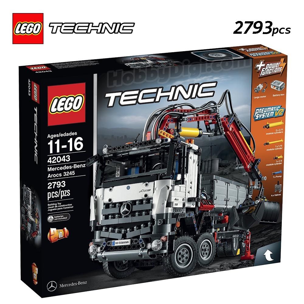 LEGO 42043 Technic : Mercedes-Benz Arocs 3245, 興趣及遊戲, 玩具 & 遊戲類 - Carousell