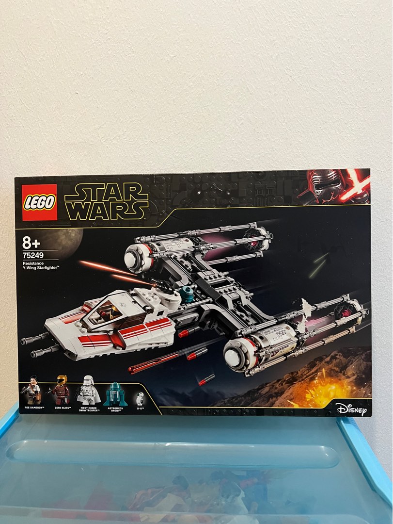 Lego 75249 Star Wars Resistance Y Wing Starfighter, Hobbies & Toys ...