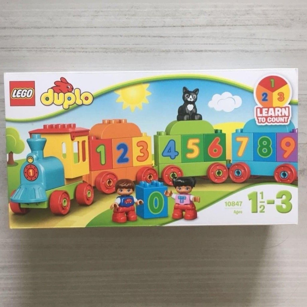 Lego Duplo Number Train - Learn to Count, Hobbies & Toys, Toys & Games on Carousell