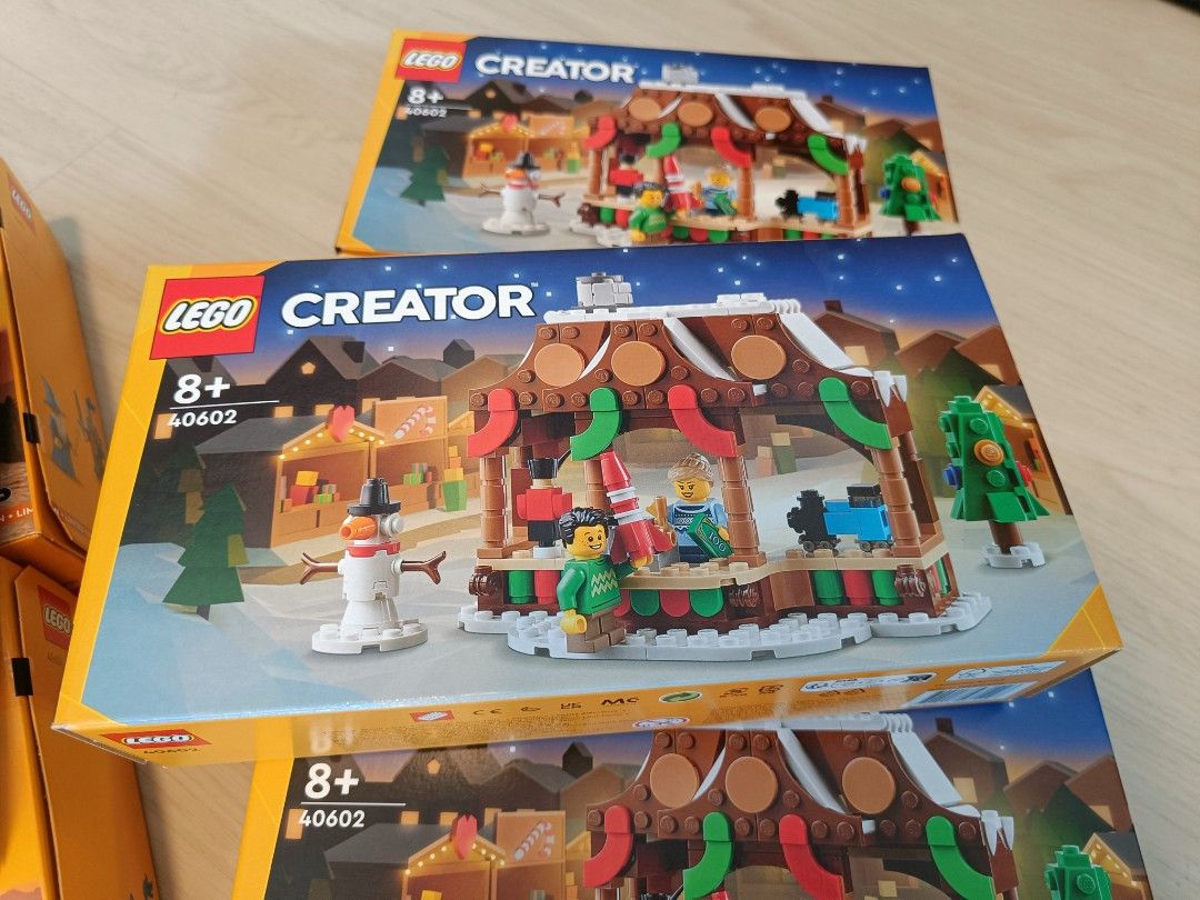 LEGO Exclusive GWP Majisto's Magical Workshop, Winter Market Stall ...