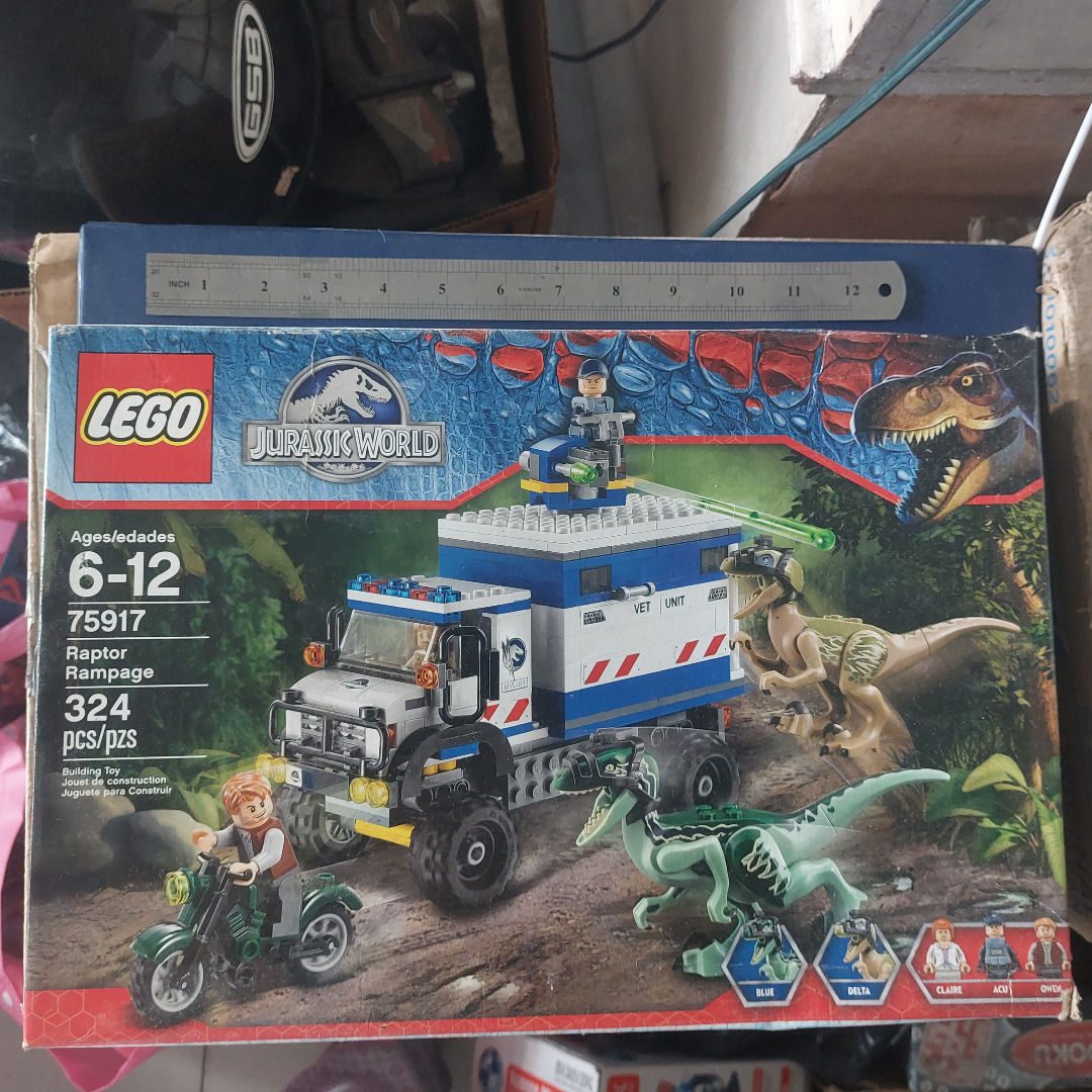 LEGO Raptor Rampage Velociraptor Set, Hobbies & Toys, Toys & Games on Carousell