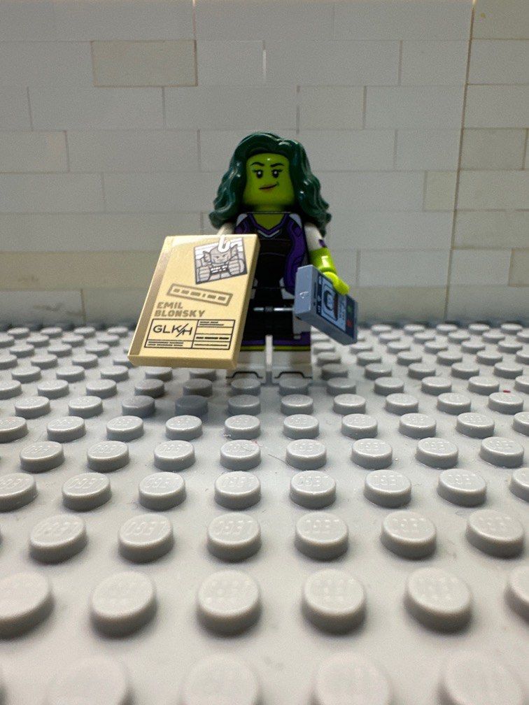 Lego She Hulk Marvel Cmf Series 2, Hobbies & Toys, Toys & Games on ...