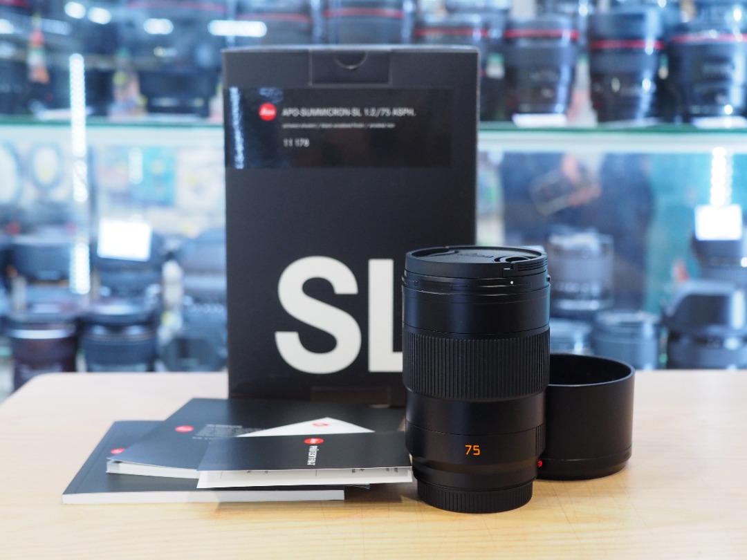 Leica APO-Summicron-SL 75 f2 ASPH, 攝影器材, 鏡頭及裝備 - Carousell
