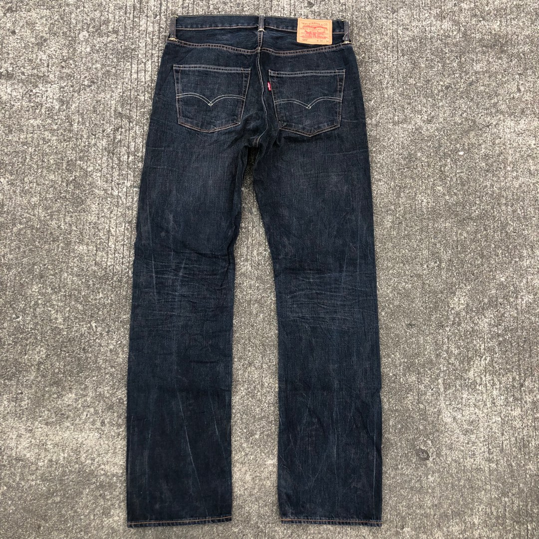Levis 501 button fly, Men's Fashion, Bottoms, Jeans on Carousell