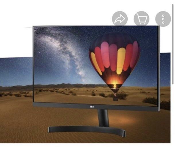 LG 24MK600M 23.8Inch Full HD IPS LED Monitor With Monitor arm ...