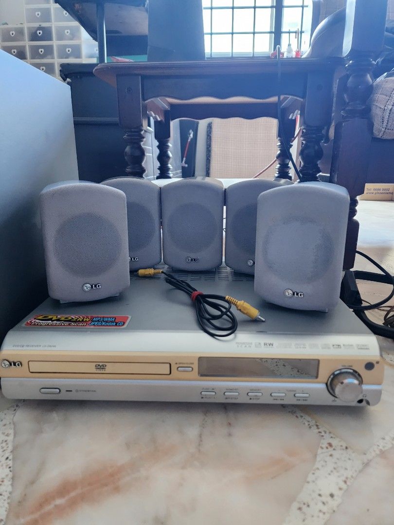 LG DVD Home Theatre Sound System, TV & Home Appliances, TV ...