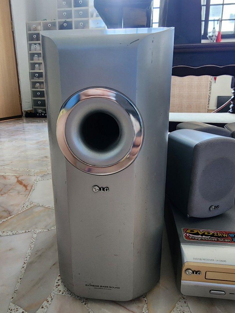 LG DVD Home Theatre Sound System, TV & Home Appliances, TV ...