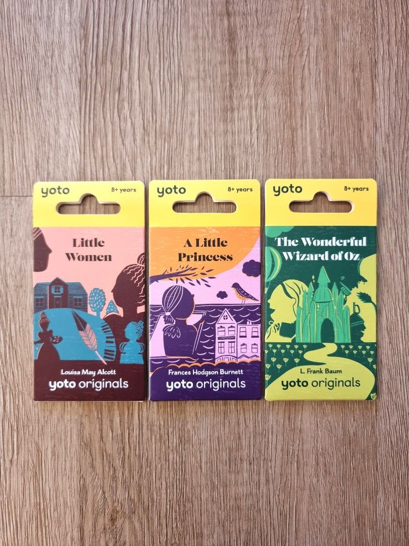 Little Women / A Little Princess / Wizard of Oz Yoto story cards ...