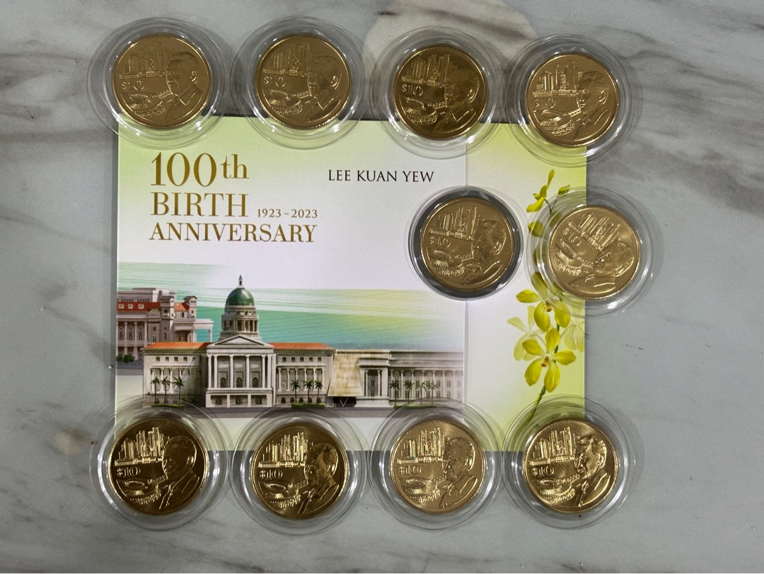 LKY limited edition $10 Coins, Hobbies & Toys, Memorabilia ...
