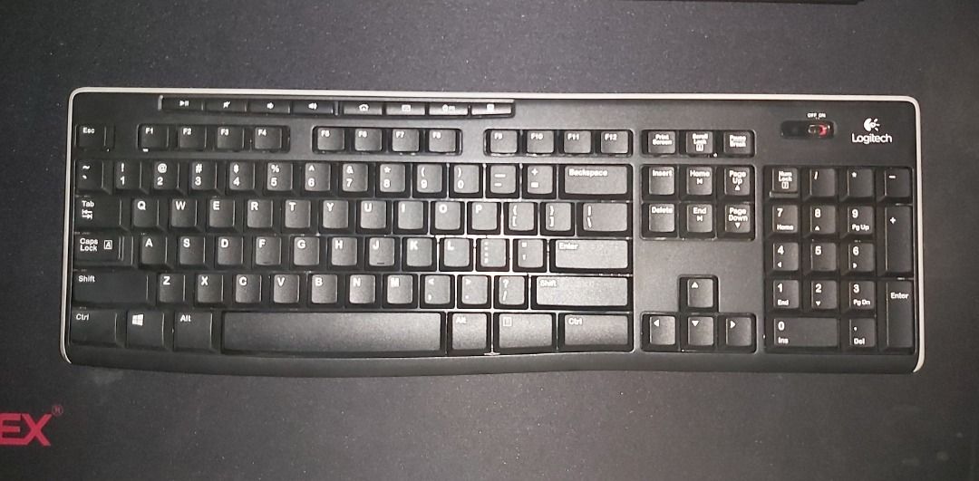 Logitech K270 Wireless Usb Keyboard Computers And Tech Parts And Accessories Computer Keyboard On