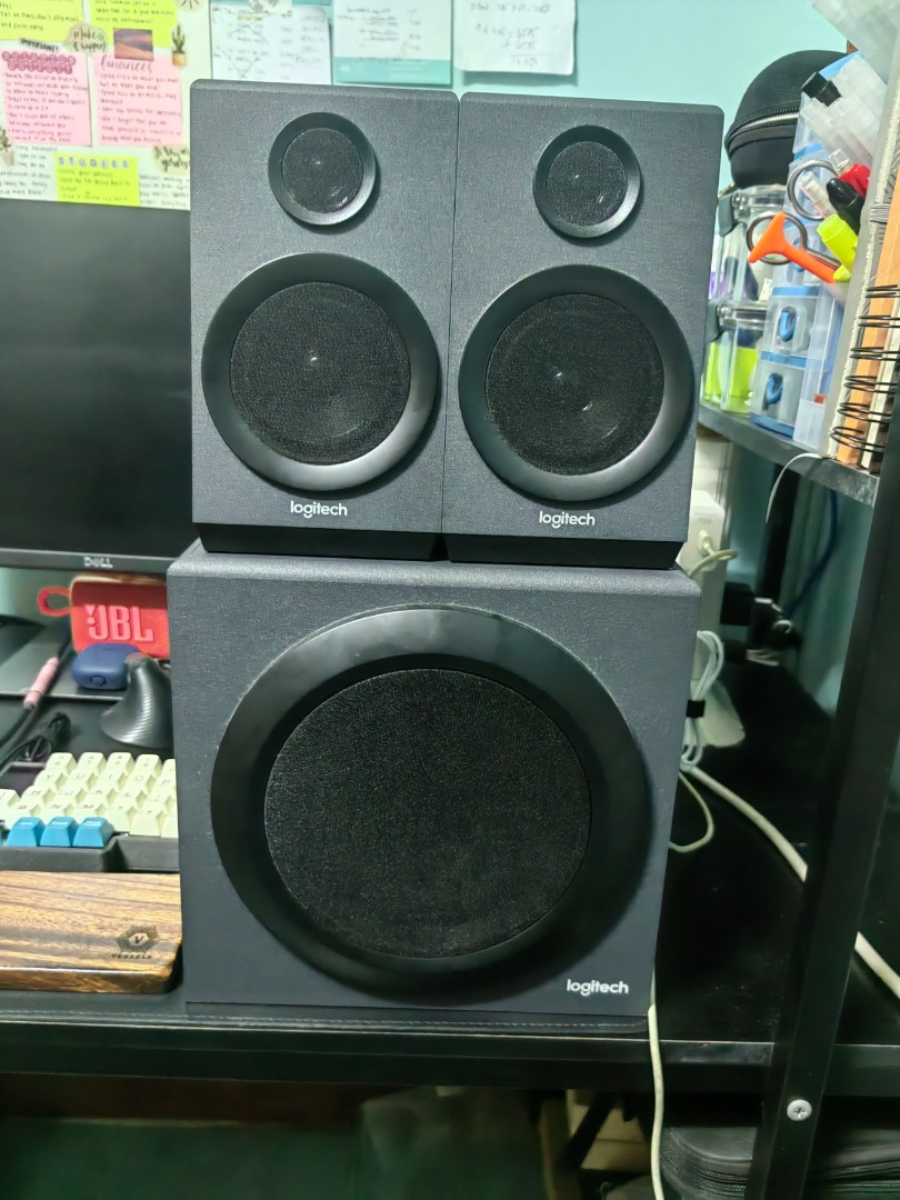 Logitech Z333 2.1 Multimedia Speaker System with Subwoofer, Audio ...