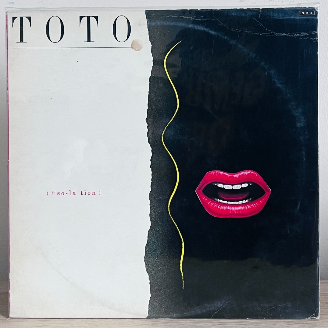 [LP, USED] Toto - Isolation, Hobbies & Toys, Music & Media, Vinyls on ...
