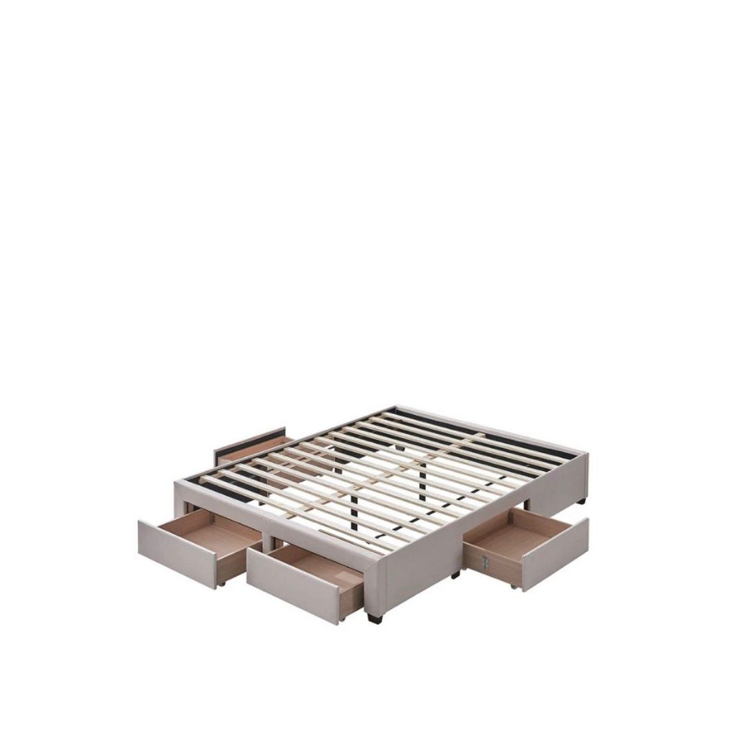 Luxe: 4 drawer Bed Frame | Storage Bed | Drawer Bed, Furniture & Home ...