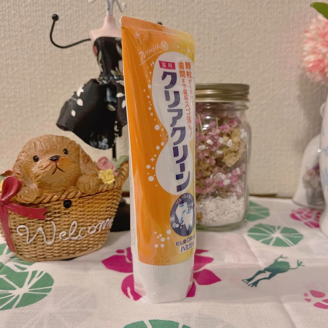Made in Japan KAO CLEAR CLEAN Fresh Citrus Toothpaste Standing Tube ...