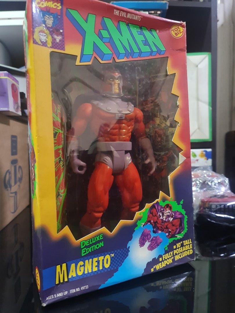 Magneto Metallic Mutants 10" DELUXE Edition The Uncanny X-Men ToyBiz ...