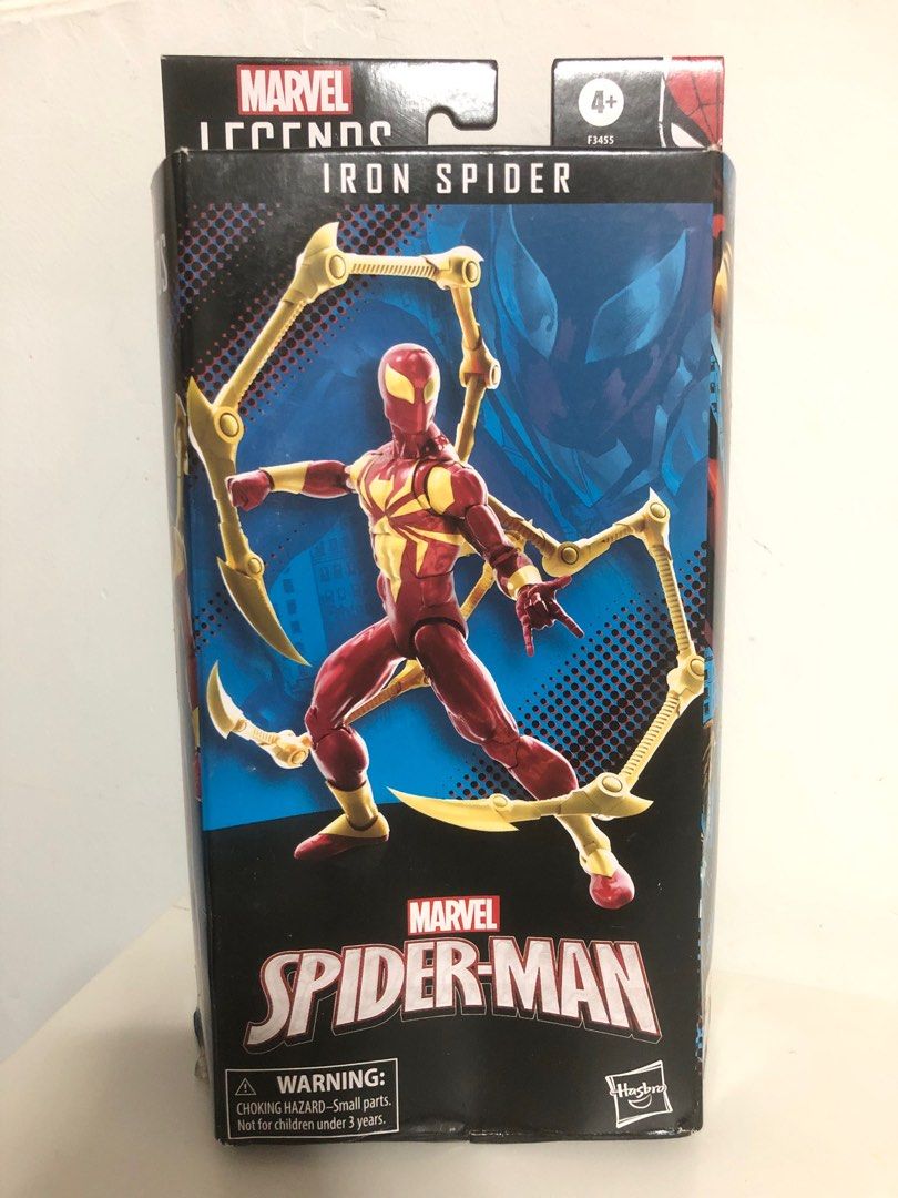 Marvel legends iron spider Peter Parker sandman sand man spiderman ...