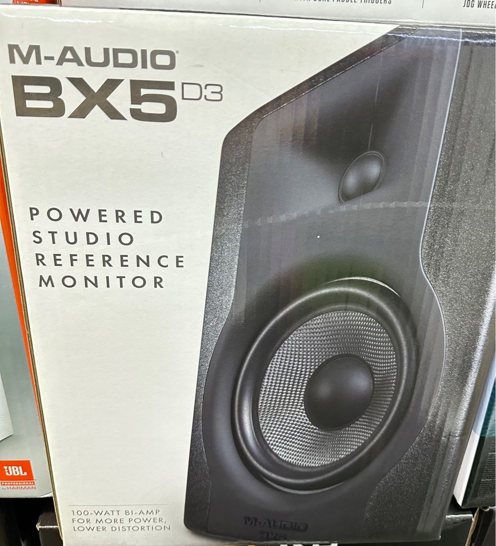 M-Audio BX5 D3 Powered Studio Reference Monitor, Audio, Soundbars, Speakers & Amplifiers on ...