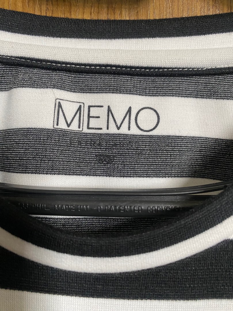 Memo striped shirt, Men's Fashion, Tops & Sets, Tshirts & Polo Shirts ...