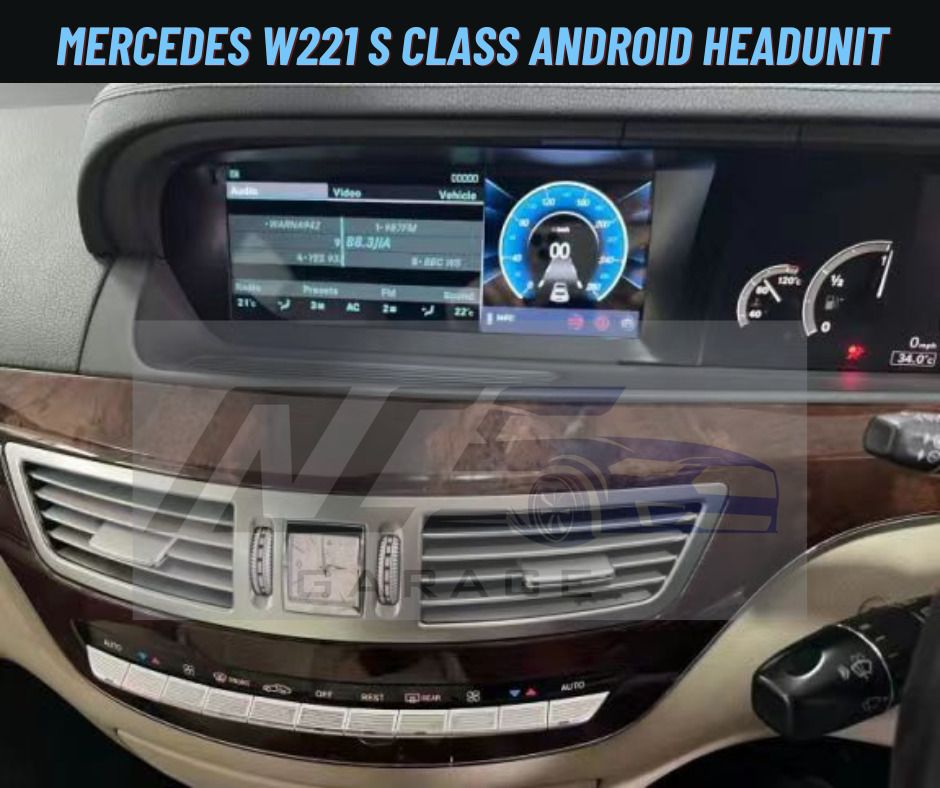 Mercedes Headunit - W221 S-class, Car Accessories, Accessories on Carousell