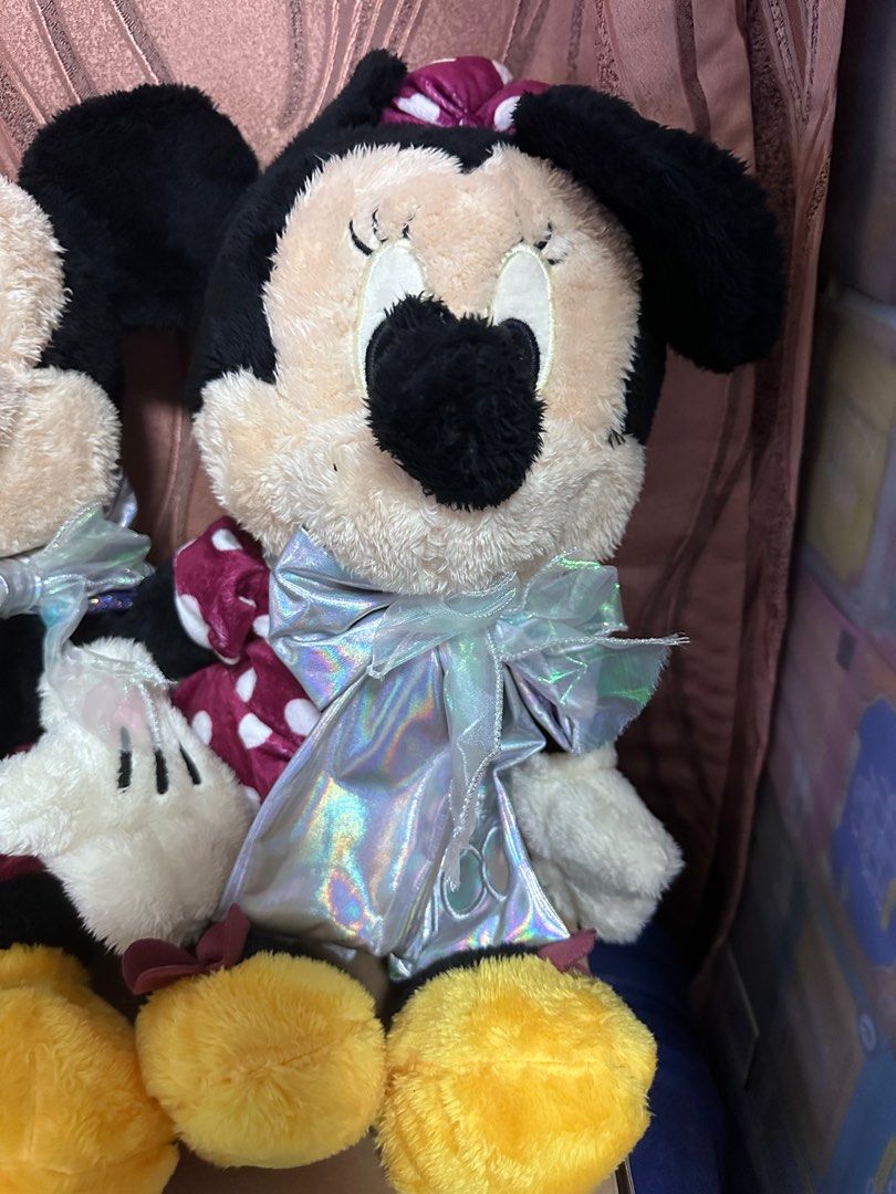 Mickey and Minnie Medium Size Plush Authentic, Babies & Kids, Infant Playtime on Carousell