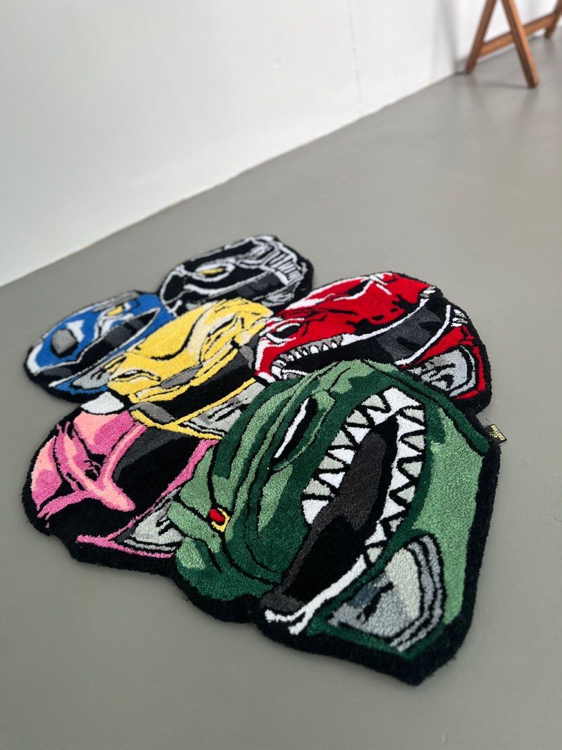 Mighty mophin Power ranger Rug, Hobbies & Toys, Stationery & Craft ...