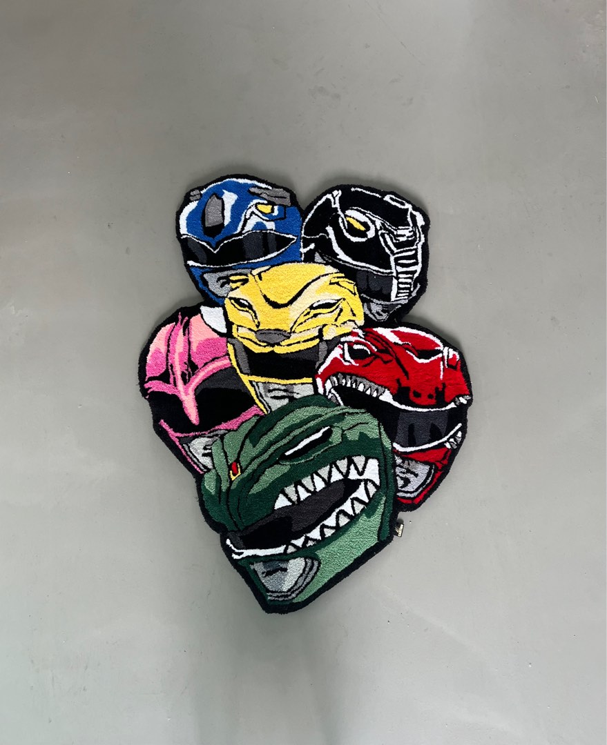 Mighty mophin Power ranger Rug, Hobbies & Toys, Stationery & Craft ...