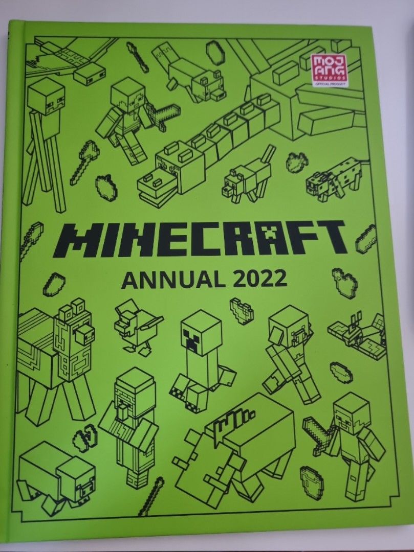 Minecraft annual 2022, Hobbies & Toys, Books & Magazines, Children's ...