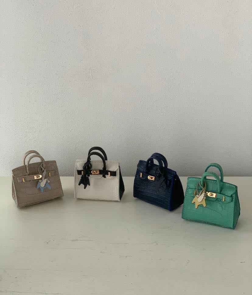 Mini Birkin Bag Charm, Women's Fashion, Watches & Accessories, Other ...