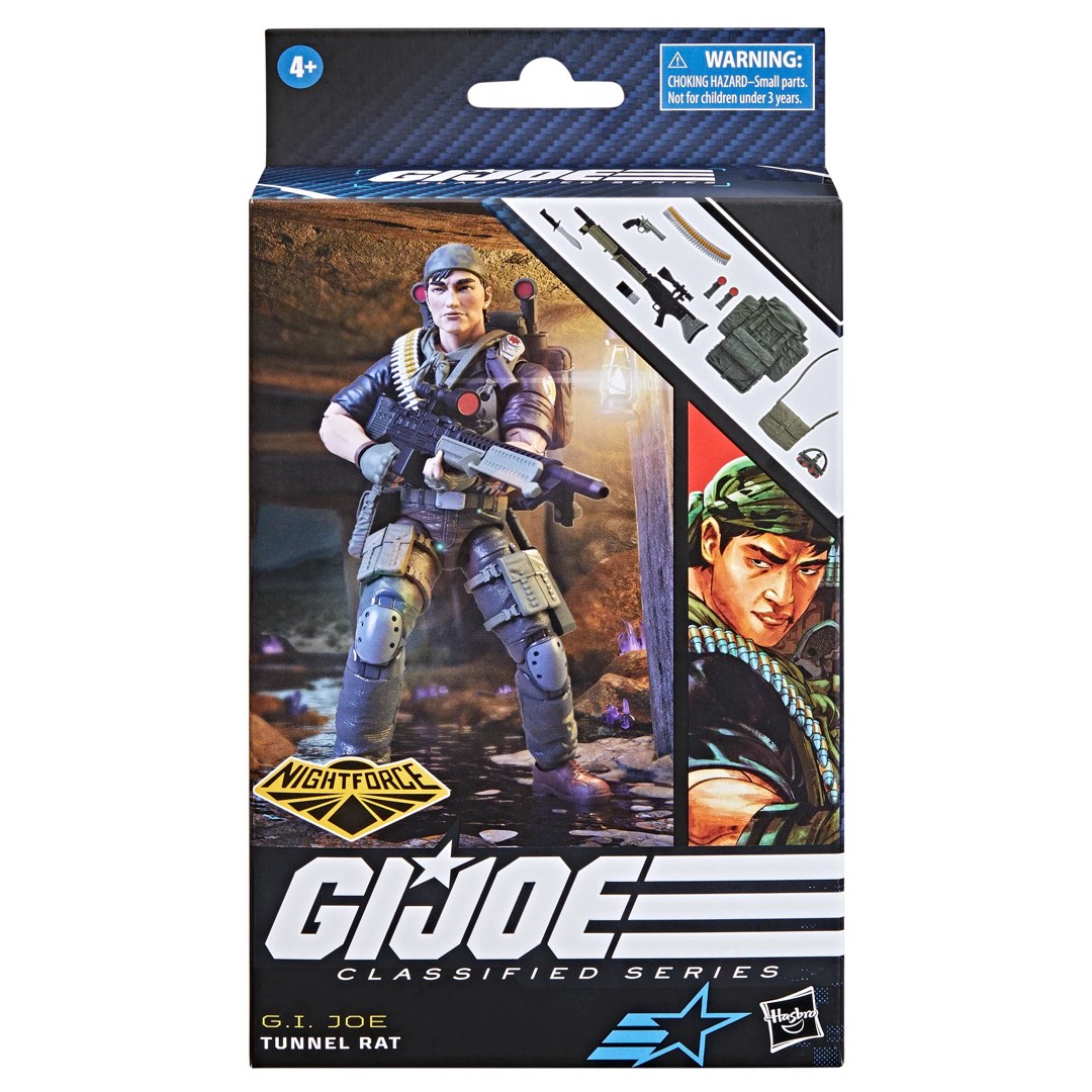 MISB G.I. Joe Classified Series Nightforce Tunnel Rat, Hobbies & Toys ...