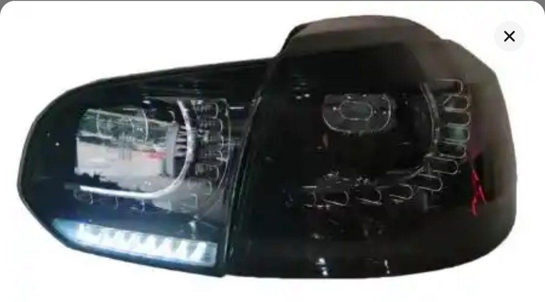 Mk6 smoke led Tailight, Car Accessories, Electronics & Lights on Carousell
