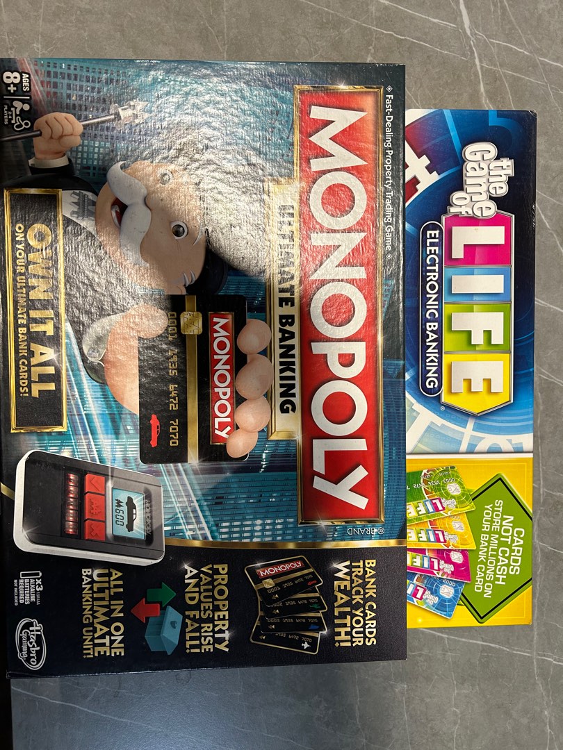 Monopoly and Life, Hobbies & Toys, Toys & Games on Carousell