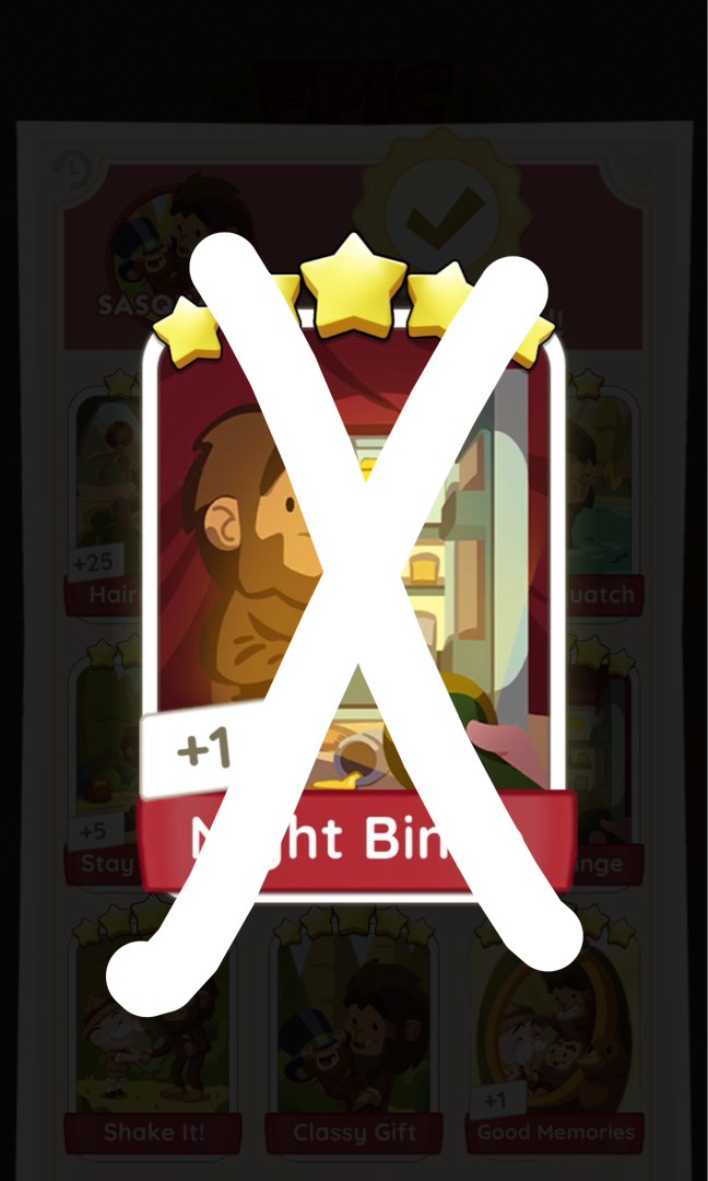 Monopoly Go 5* Sticker Night Binge 5 Star Sticker, Video Gaming, Gaming ...