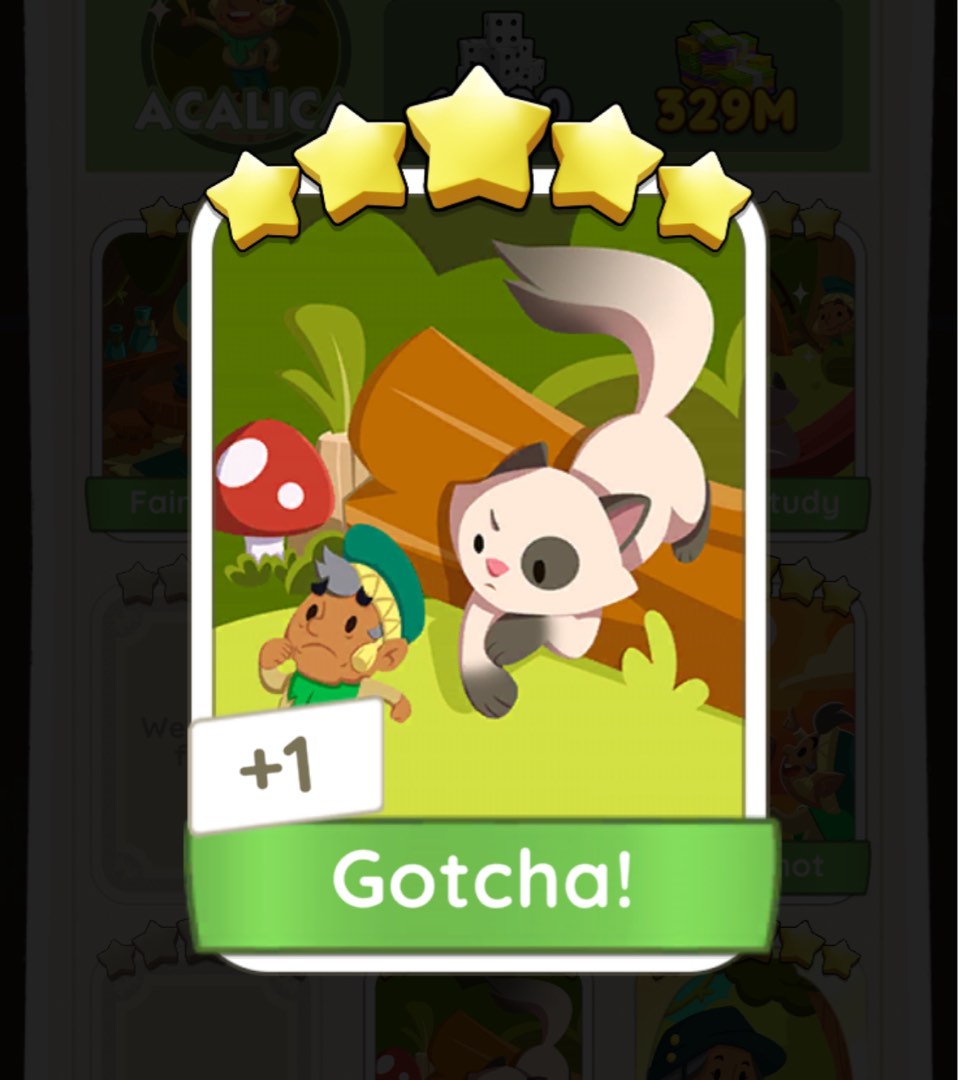 Monopoly Go! Gotcha! (Acalica), Video Gaming, Video Games, Others on ...